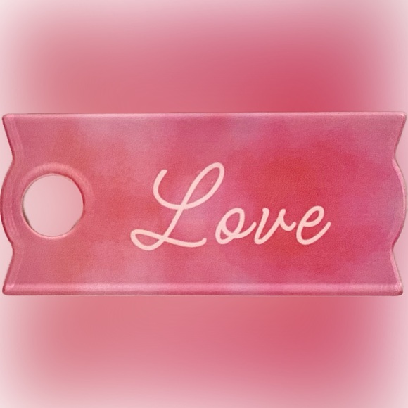 Dining | Stanley Cup Lid Platecharmdecoration Fit 2oz 30oz Pink Love ...